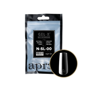 Aprés Nail - Gel-X® Natural Square Long Refill Bag