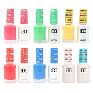 DND - Gel Starter Set - BT400500, 716, 743, 745, 741, 718