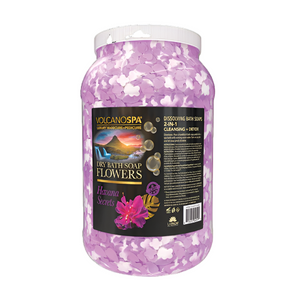 VolcanoSpa Dry Bath Soap Flowers – Lavender Eruption